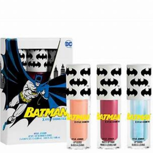 Kylie Cosmetics | Makeup | Limited Edition Kylie Batman 3 Pc Lipgloss ...